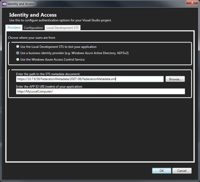Dive into Sharepoint Caca: Configure Sharepoint 2013 and provider ...