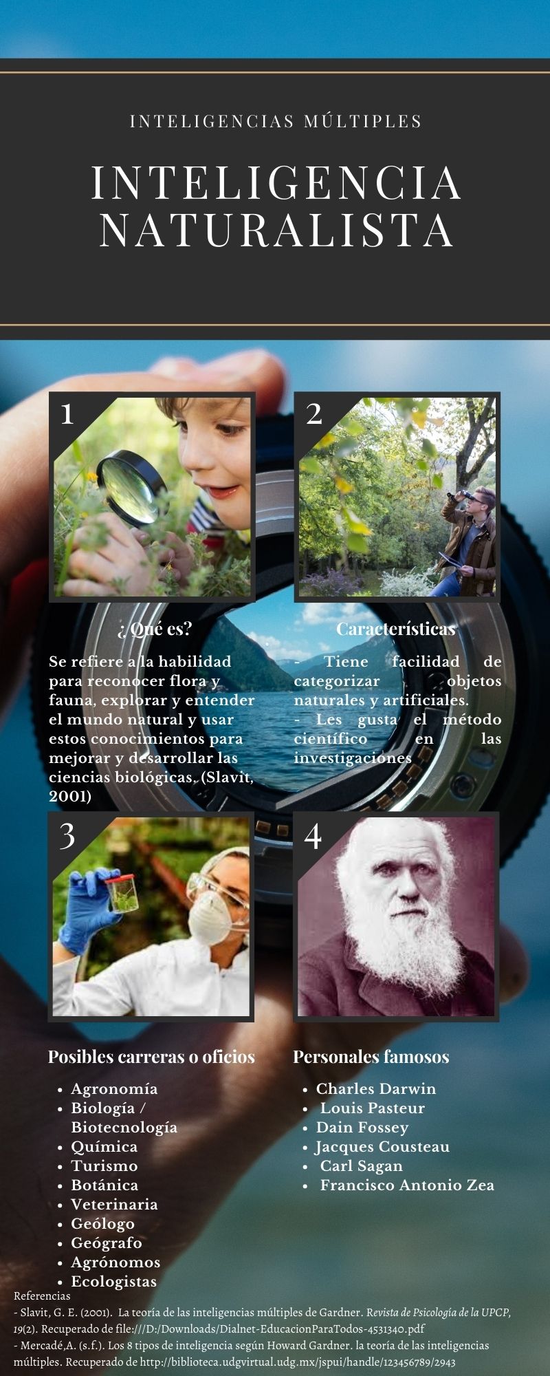 Orientación Vocacional : Inteligencia naturalista