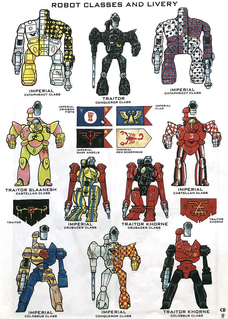 [TMP] "Warhammer 40K Colossus Class Imperial Robot" Topic