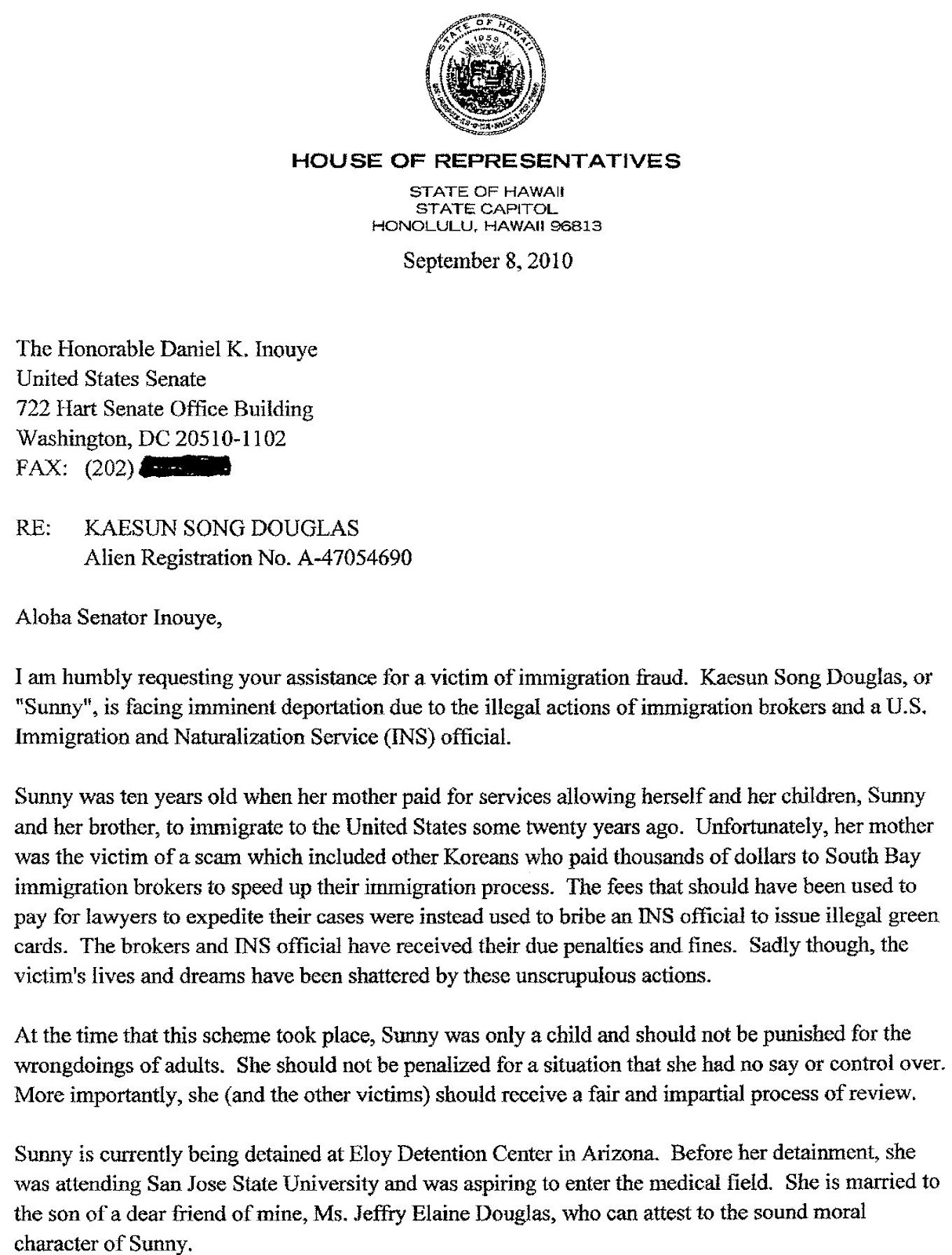 Sunny and Mark: More Emails and Correspondence.