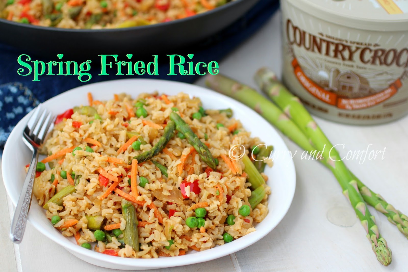 Kitchen Simmer: Spring Vegetable Fried Rice