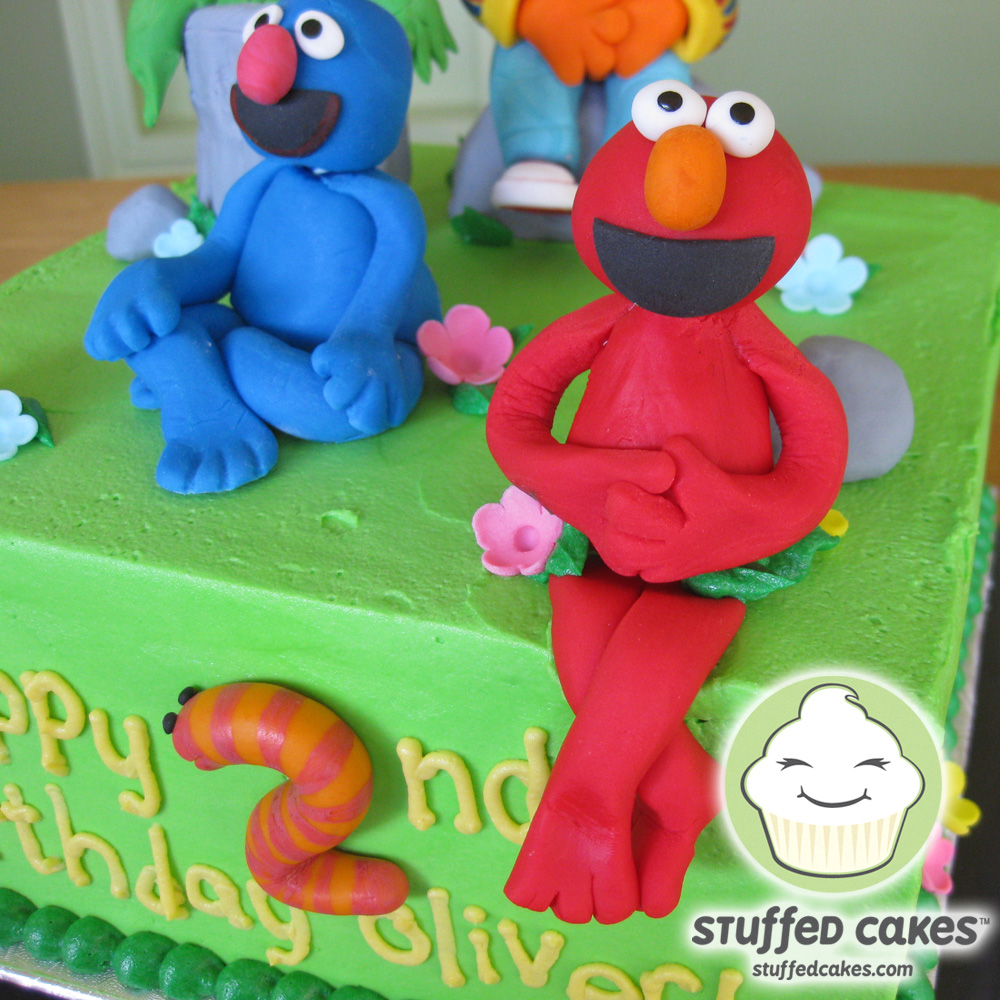 Grover Sesame Street Cake