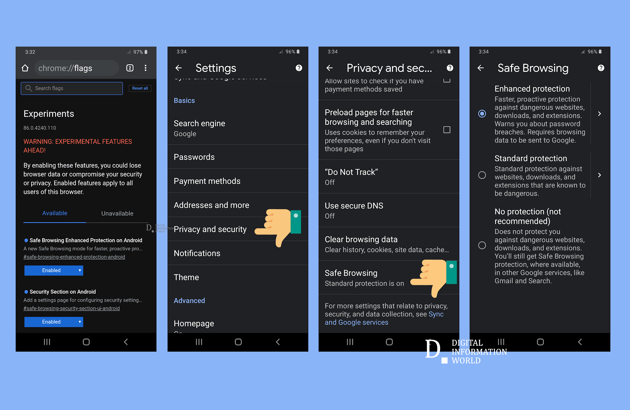 Google Chrome for Android Gets Enhanced Protection Feature