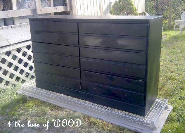 4 the love of wood: UP-CYCLED ORDINARY OLD DRESSER - map drawers to ...