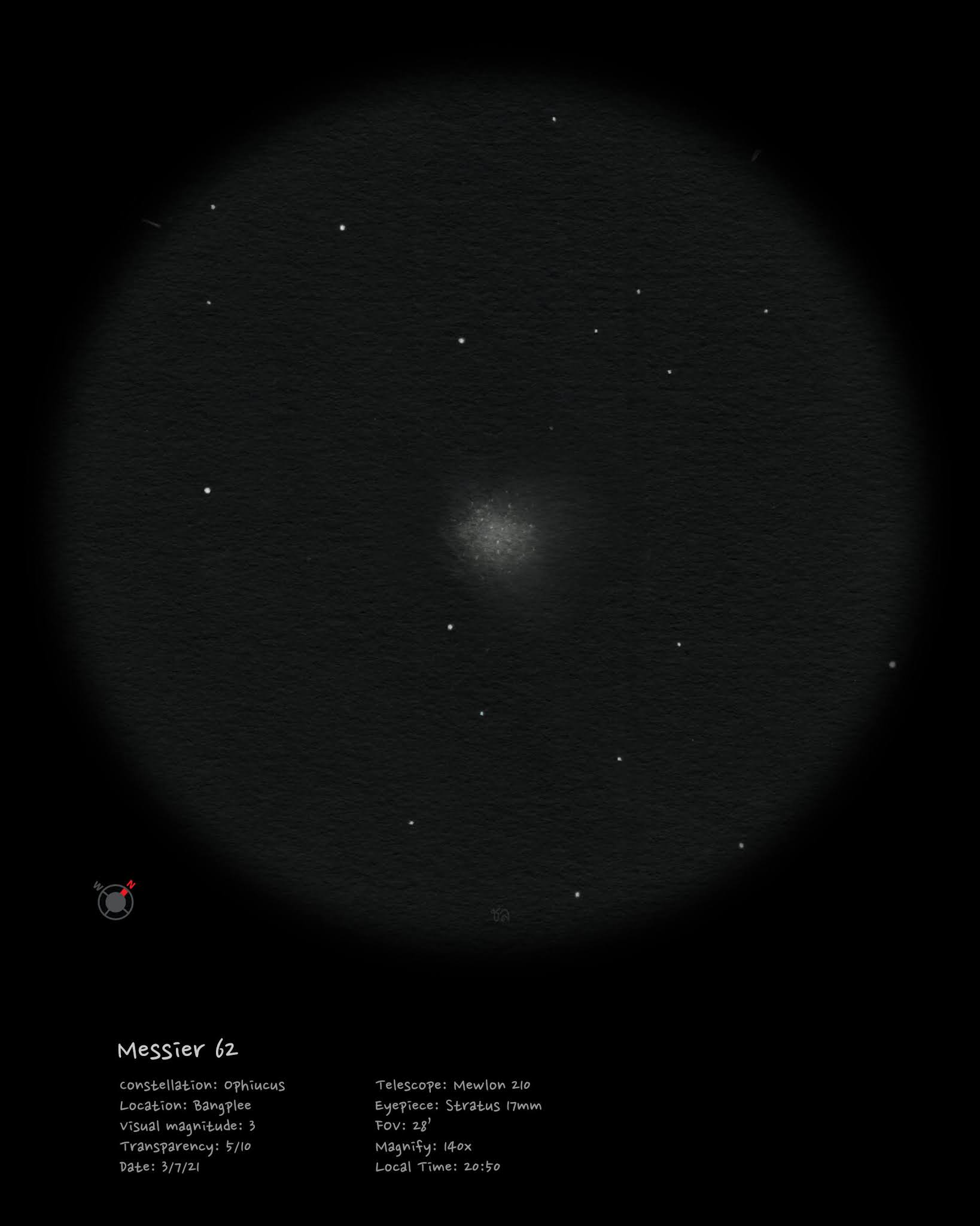 Messier 62