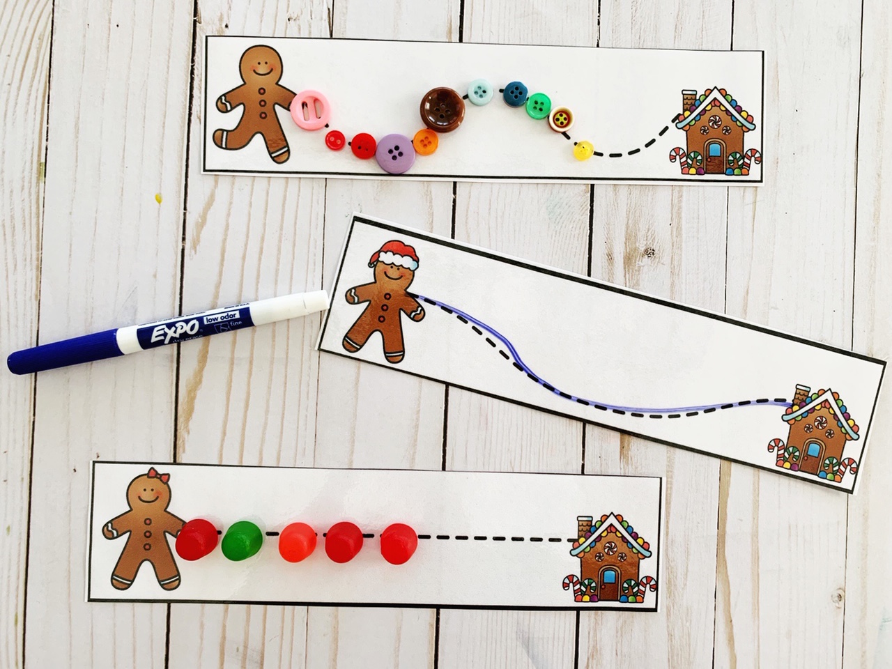 Gingerbread Preschool Pack