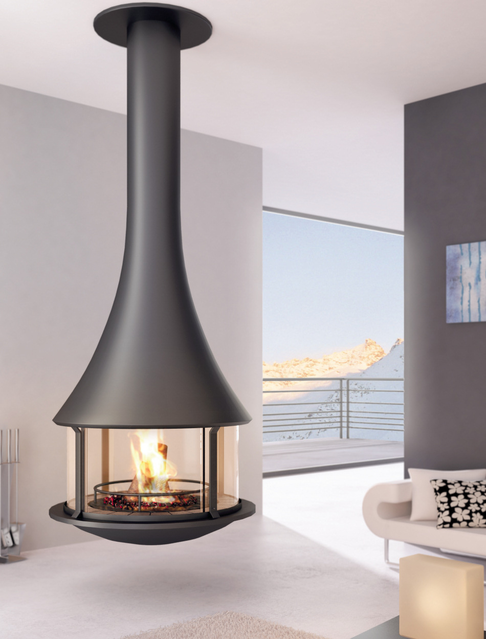 Décoration 100% ZEN: Cheminées contemporaines