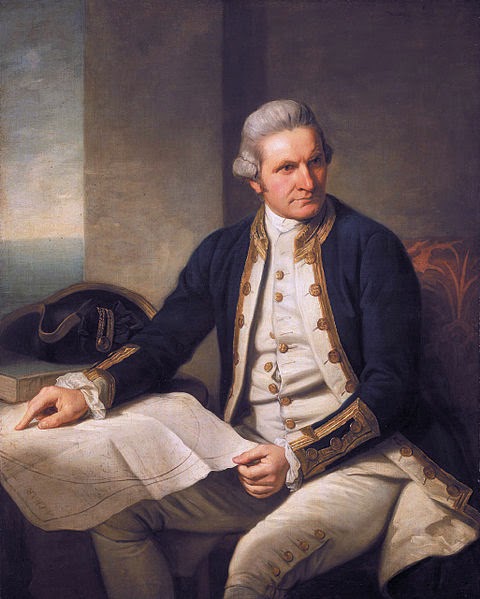 Catherine Curzon: Captain Cook Lands at Botany Bay