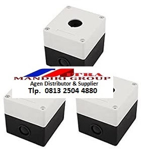Jual Push Button Plastic Box 1Hole 22mm - Mitra Dagangku