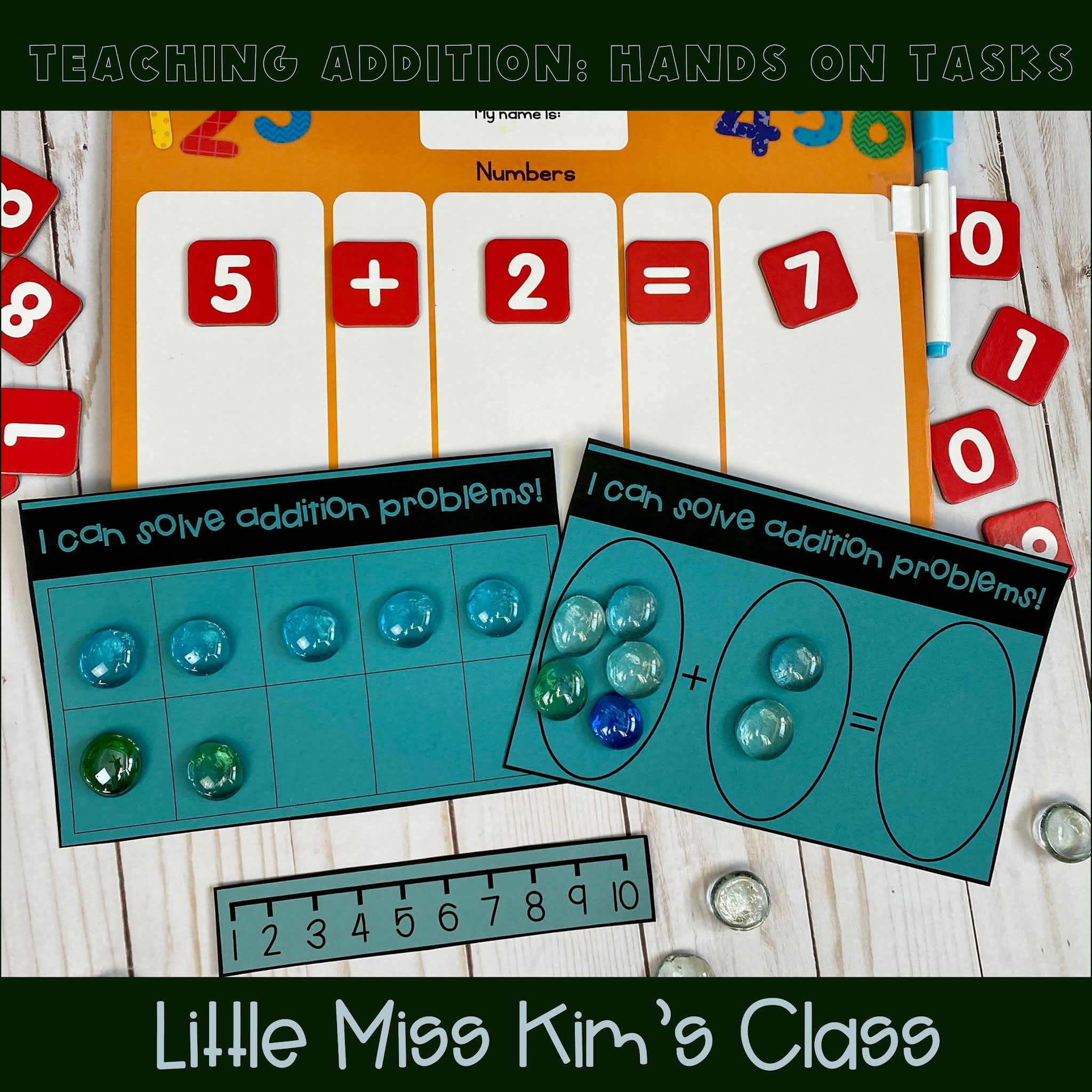 Little Miss Kim's Class: Activities & Freebies for Teaching Addition