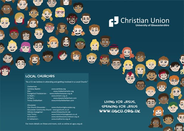 Sammy Borras - Comics and Illustration: Christian Union posters and ...