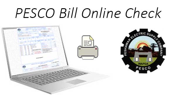 PESCO Online Bill Checking and Printing