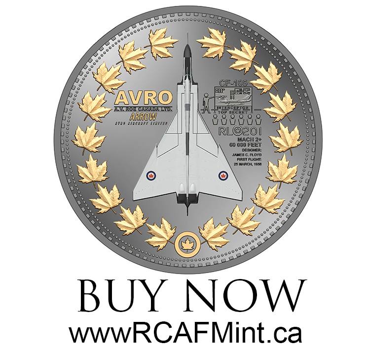 P.B.Toman: Avro Arrow coin