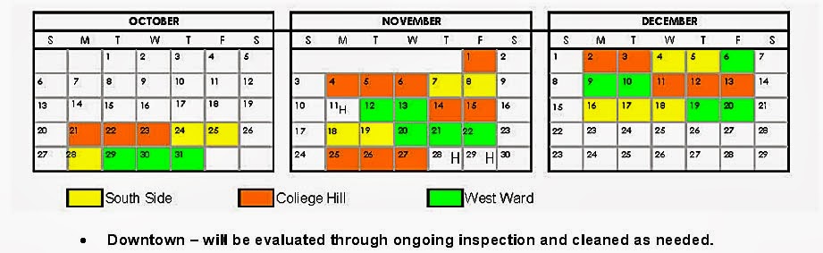 The Easton Eccentric: City Leaf Collection Begins This Week