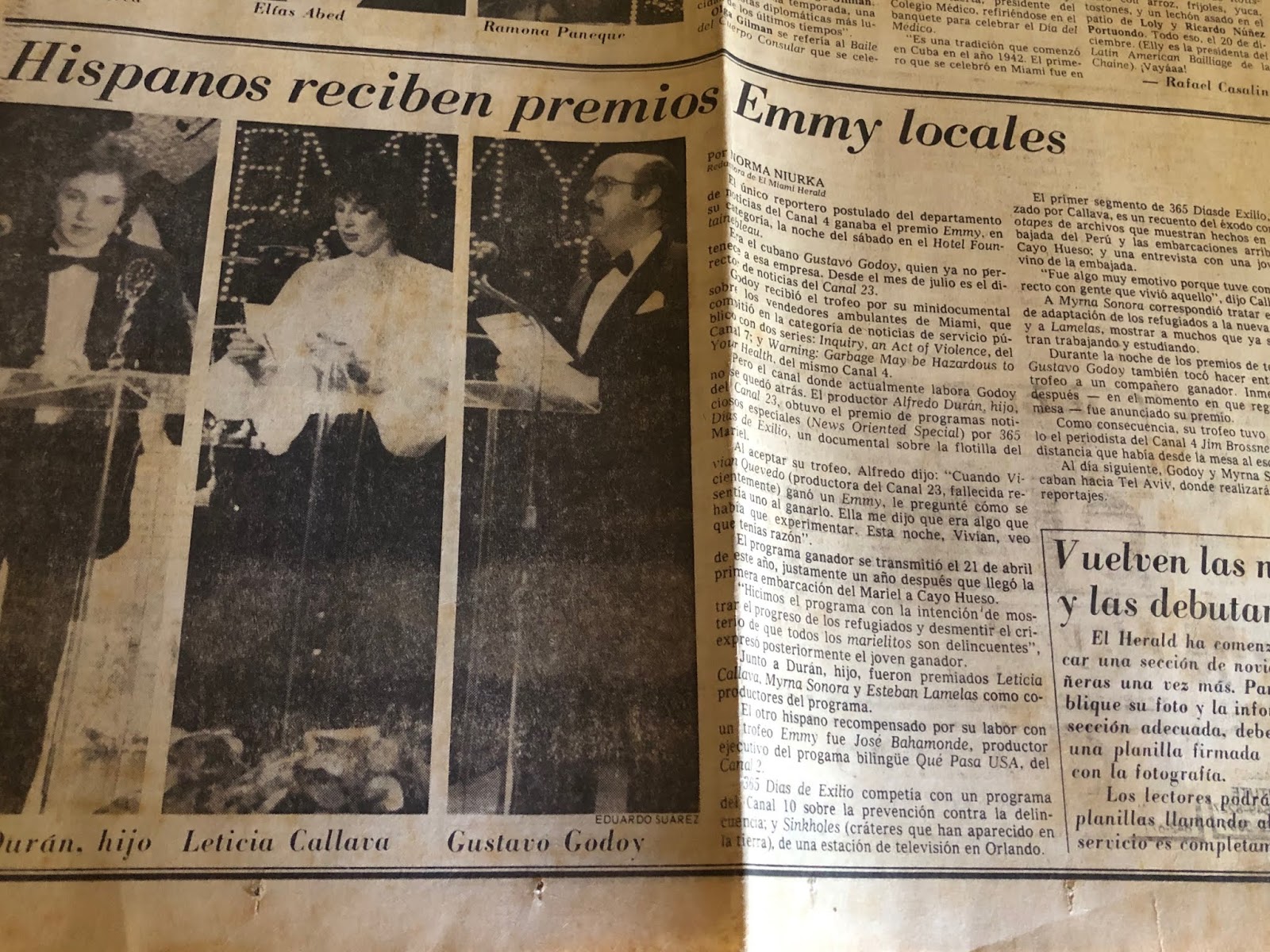 Historias de la Television Hispana en EU: 365 Dias de Exilio, un ...