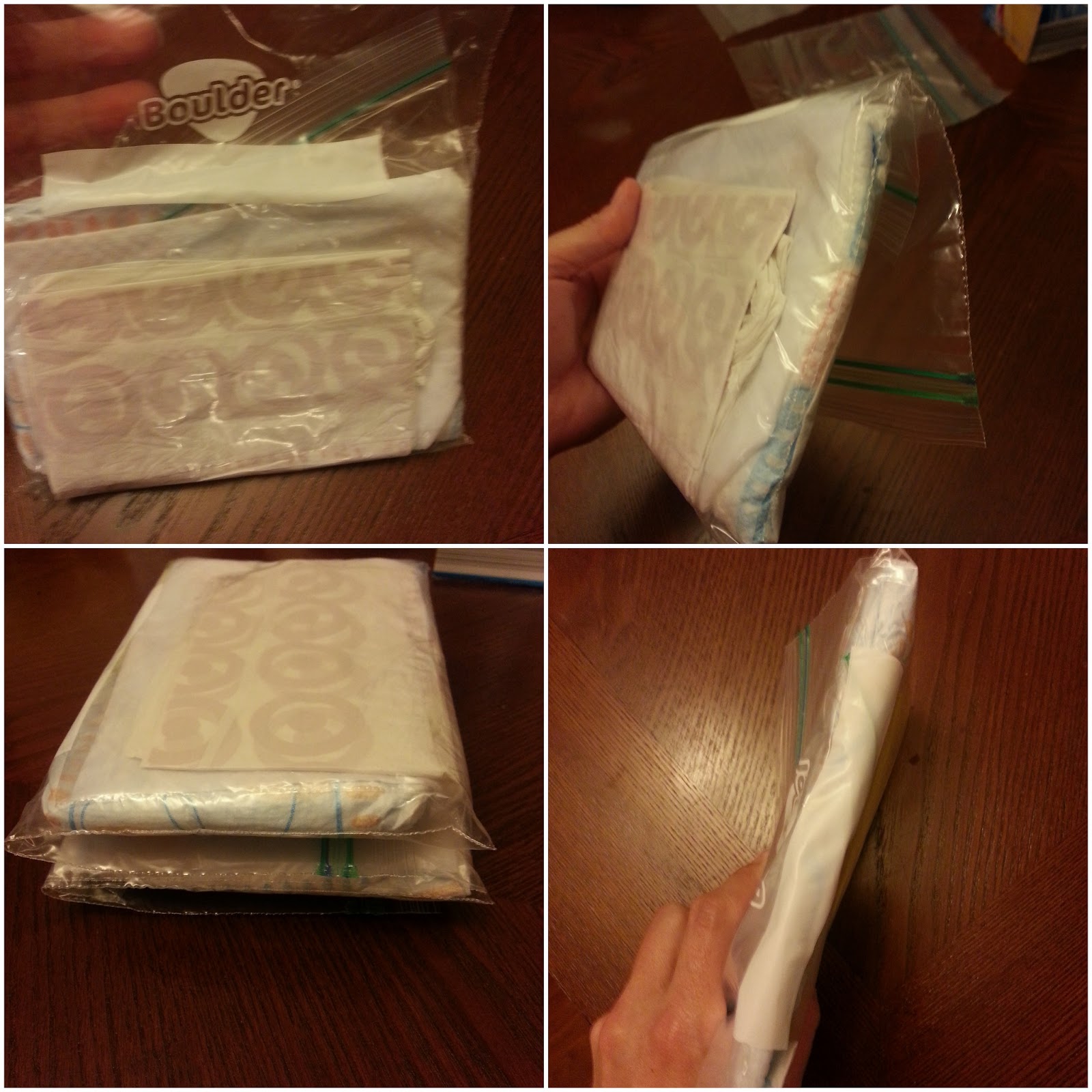 UnSuperMom: DIY - Emergency Diaper Change Kits