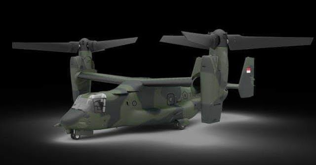 AIRPLANE SCALE MODELKIT: OSPREY