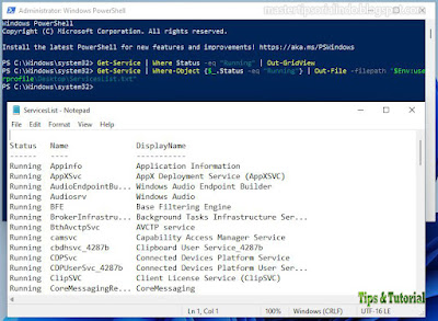 Cara Melihat Daftar Services Windows Menggunakan Command Line - Tips ...