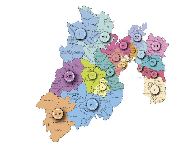 Conociendo el Estado de México: Regiones del Estado de México