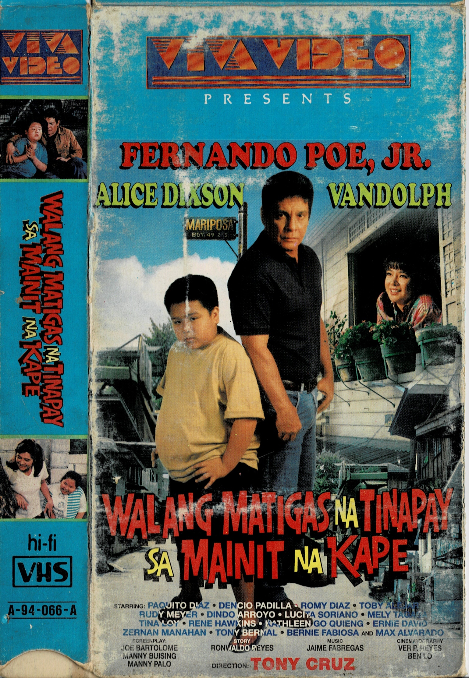 Different Collections: VHS Tape Collection - FERNANDO POE JR. (FPJ) MOVIES