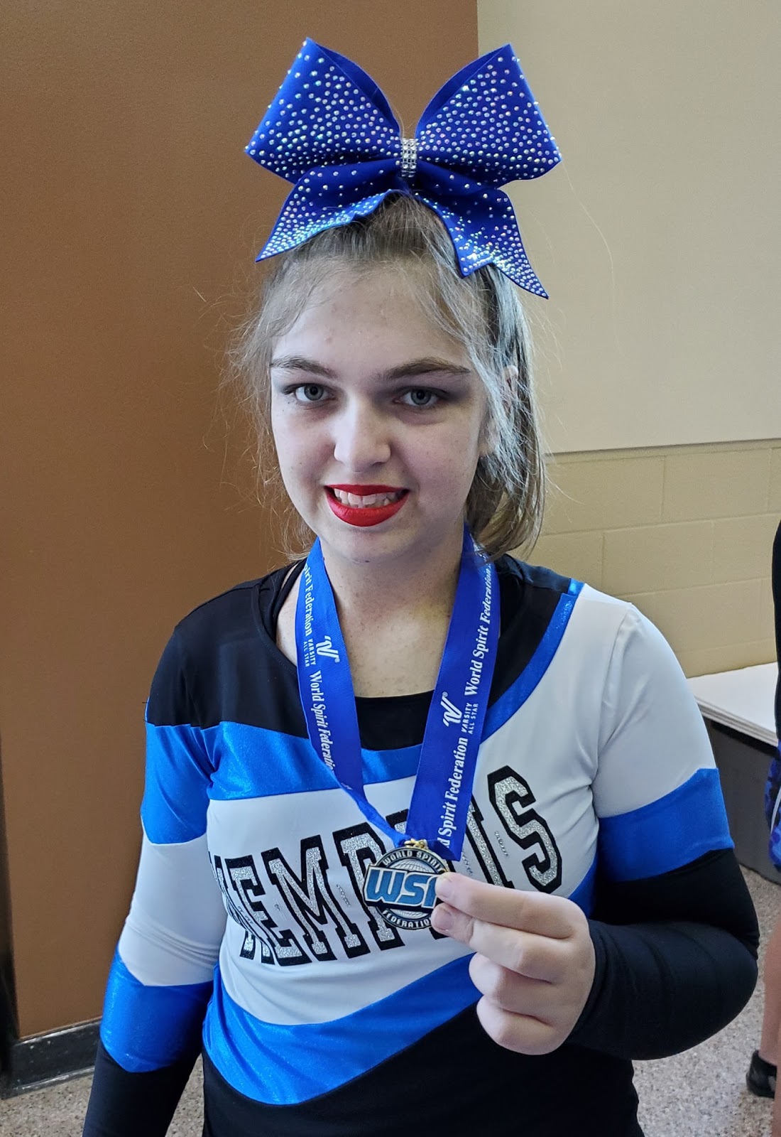 Cure NF for Kaitlyn: The Memphis Cheer Shooting Stars perform at the ...