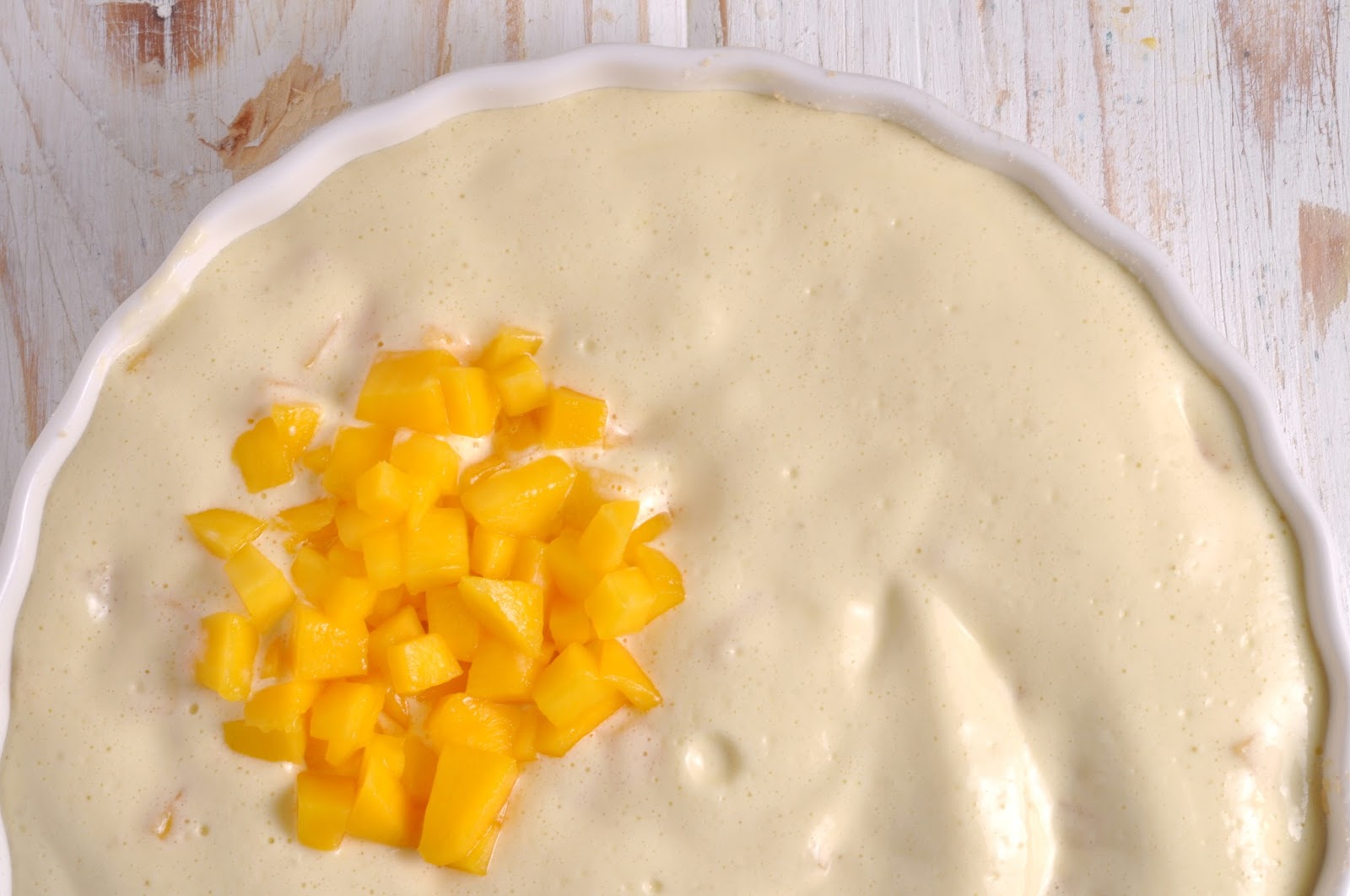 frozen mango sabayon shortbread | Chow Creations