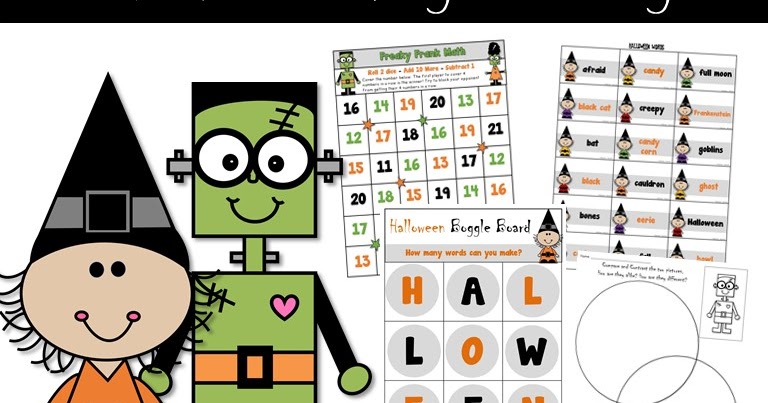Halloween Theme Activities | Teacher's Take-Out