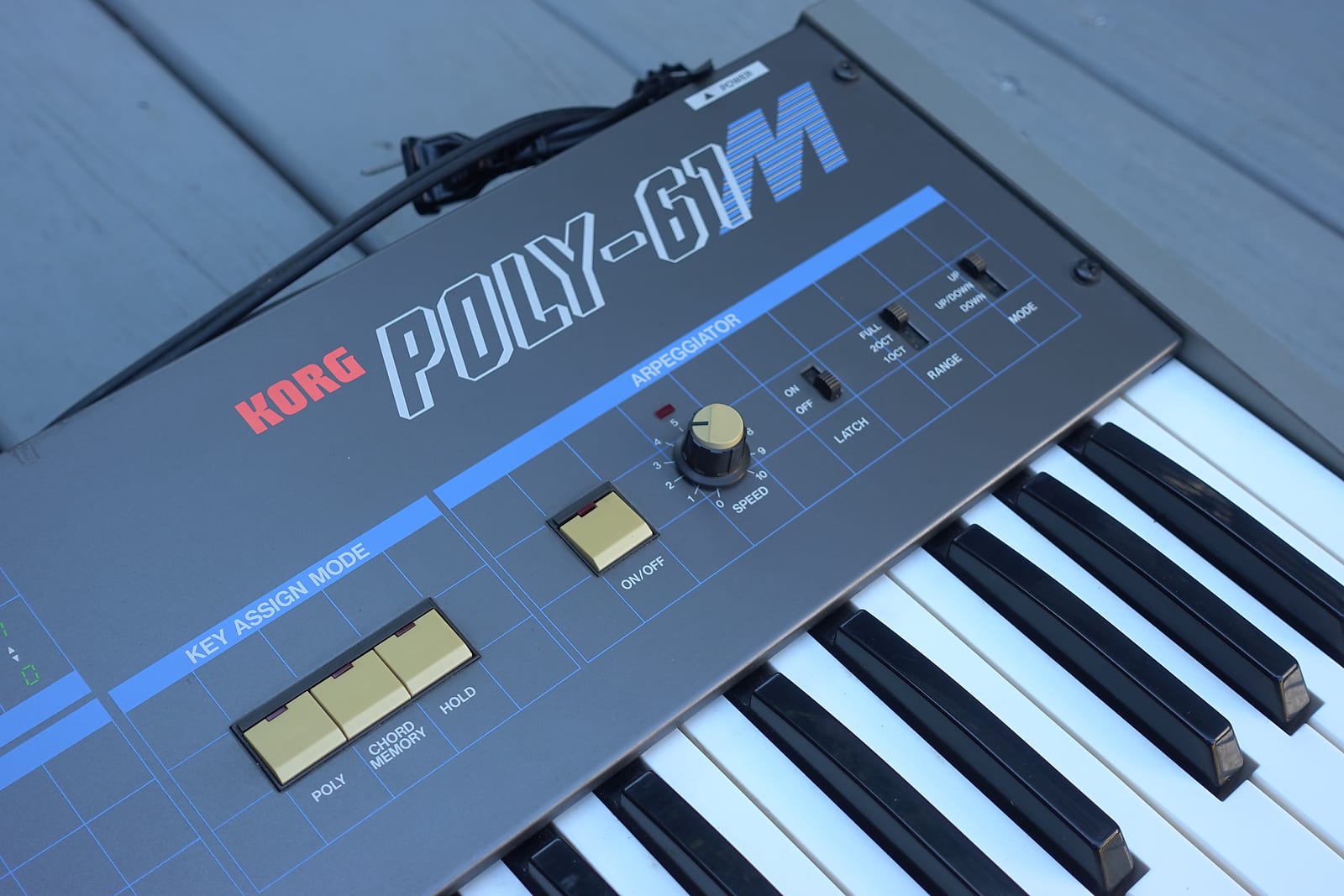 MATRIXSYNTH: Korg Poly-61M Analog Polyphonic Synthesizer