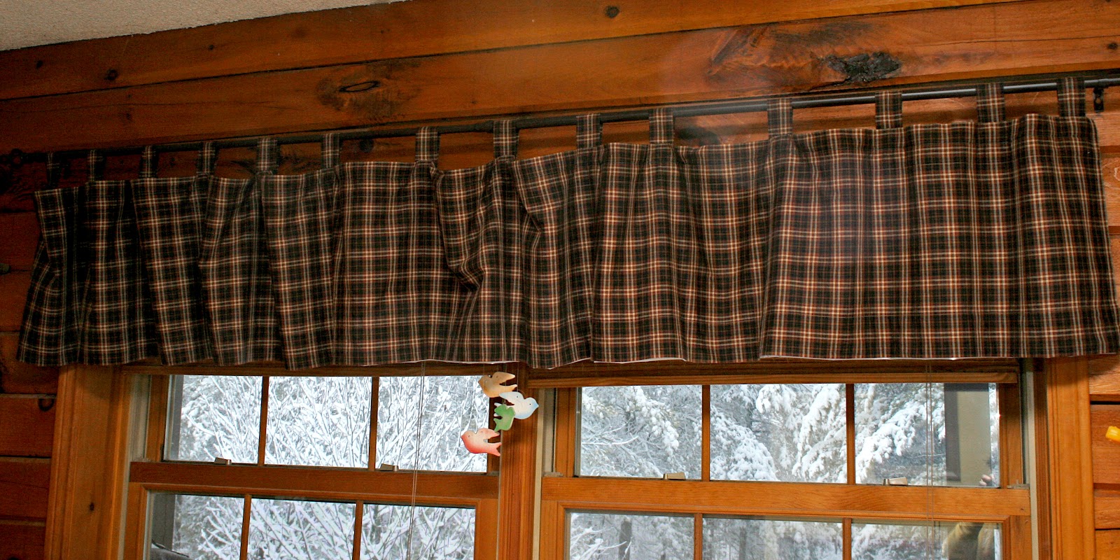 Log Cabin Sewing Studio: Window Coverings