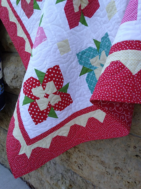 Canuck Quilter: Quilty May Day flowers and a pattern sale