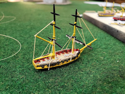 Anton's Wargame Blog: Rigging a Black Seas Brig