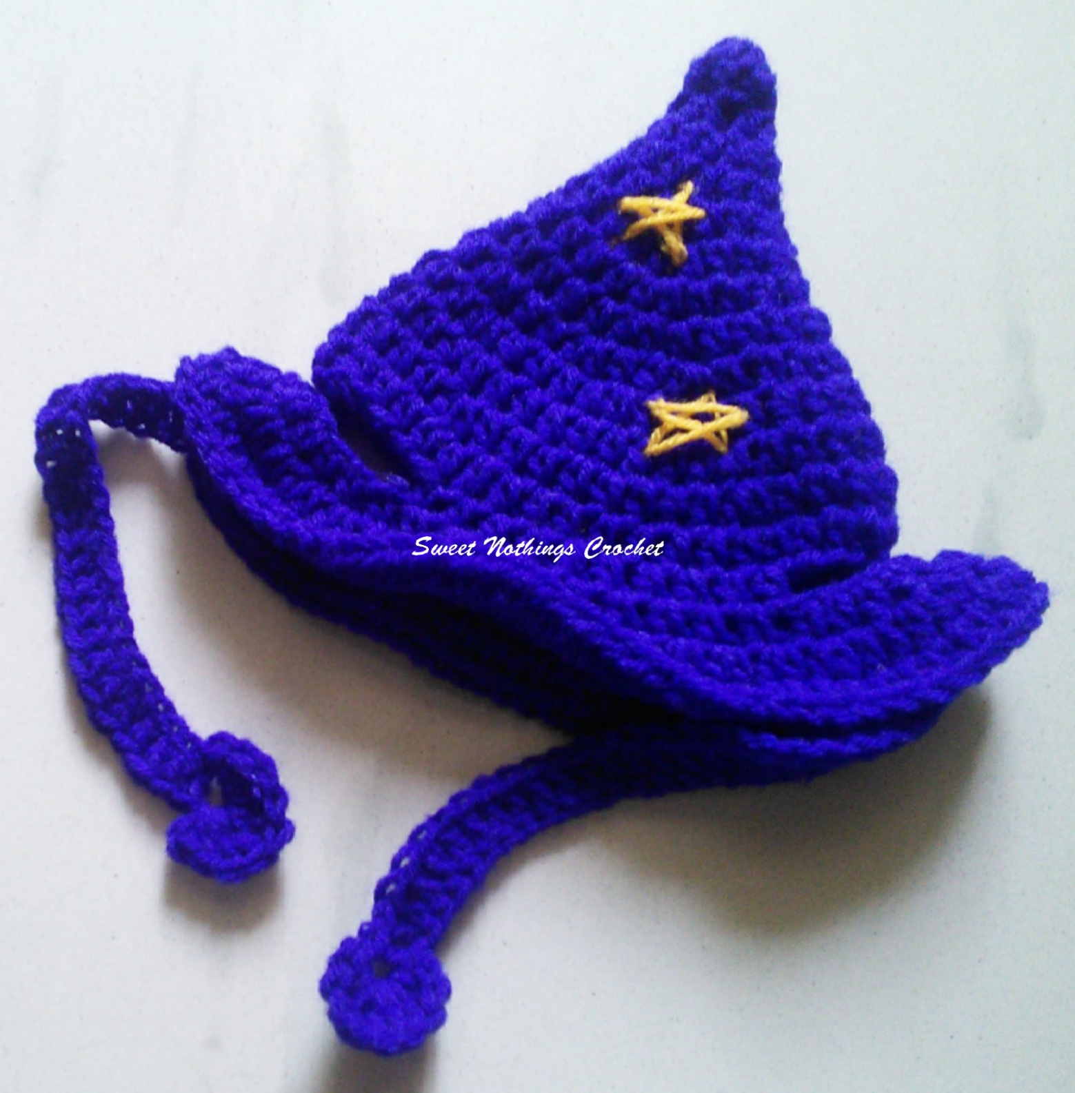 Sweet Nothings Crochet: KITTY CAT WIZARD CAP