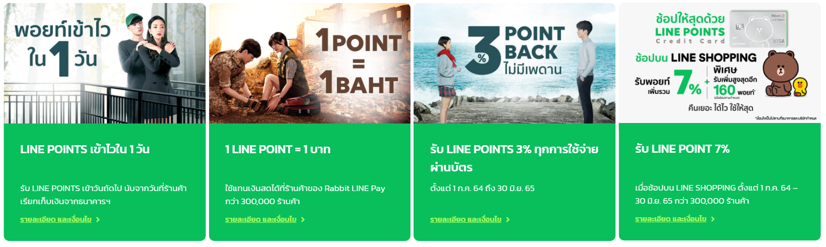 บัตรเครดิต KBANK LINE POINTS