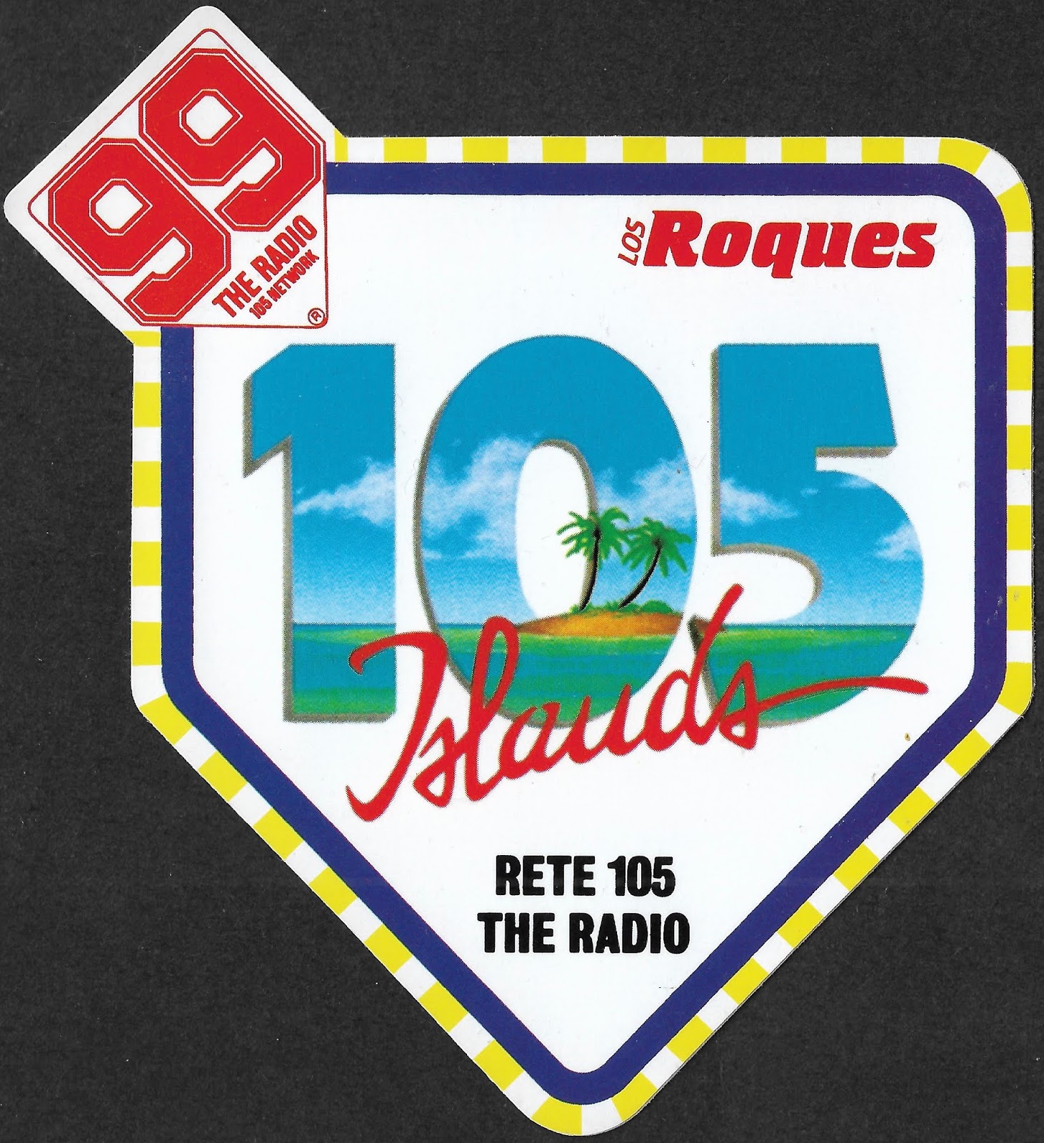 Radio Sticker of the Day: Radio 105