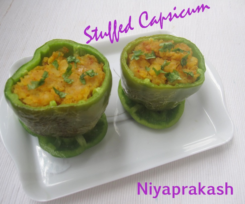 Niya's World: Stuffed Capsicum