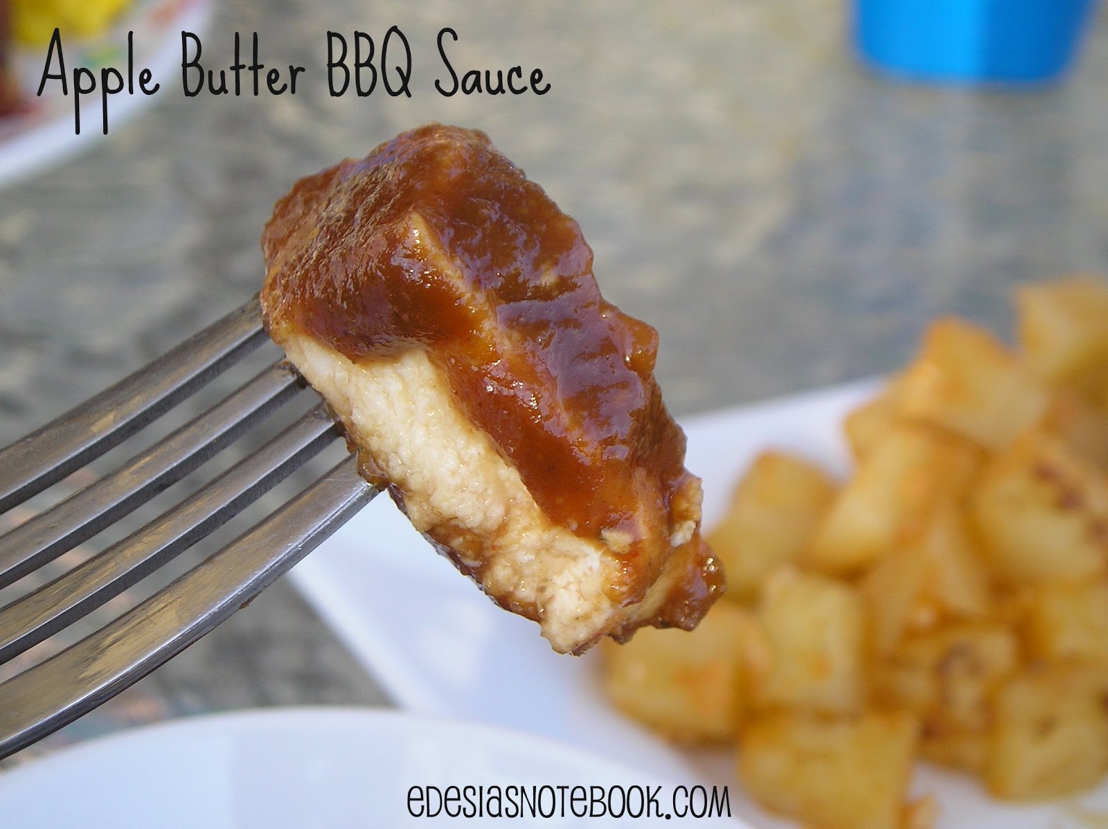 Improv Challenge: Apple Butter Barbecue Sauce ~ Edesia's Notebook