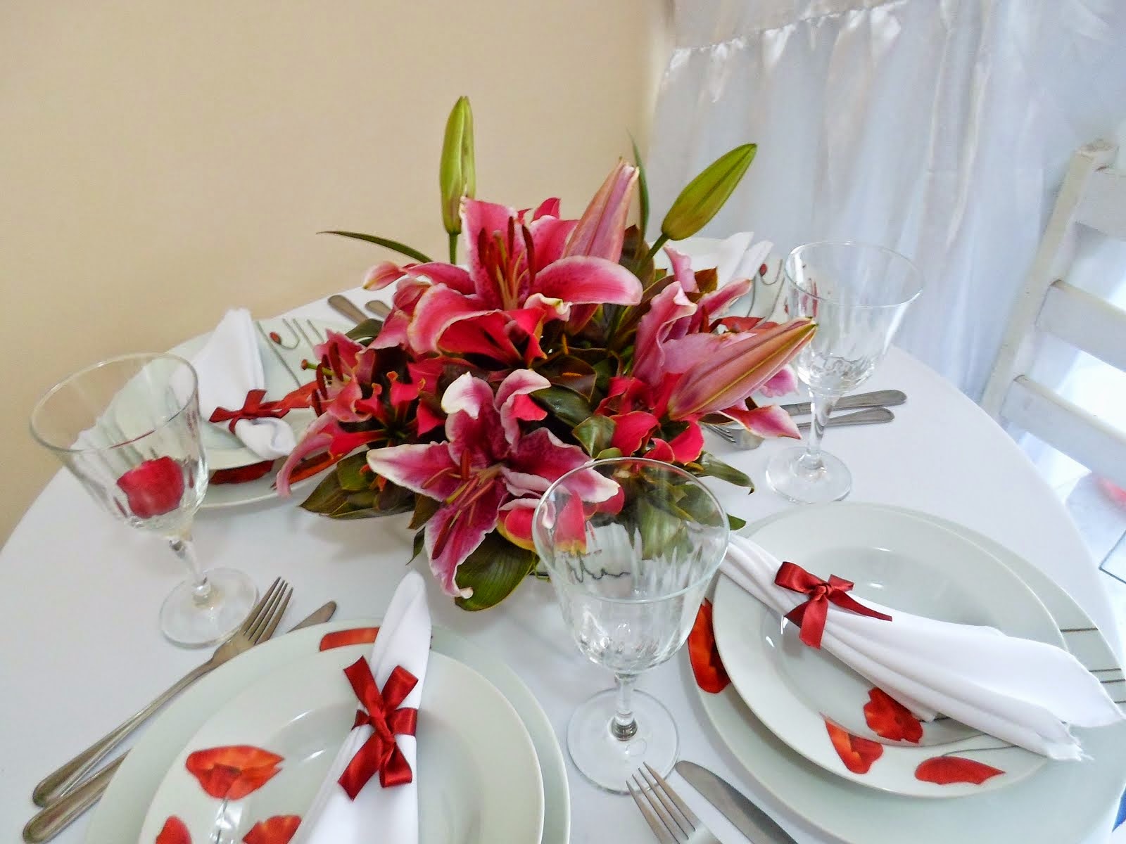 Buffet Pequenas Porções Eventos: ARRANJOS DE MESA PARA DECORAR SUA ...