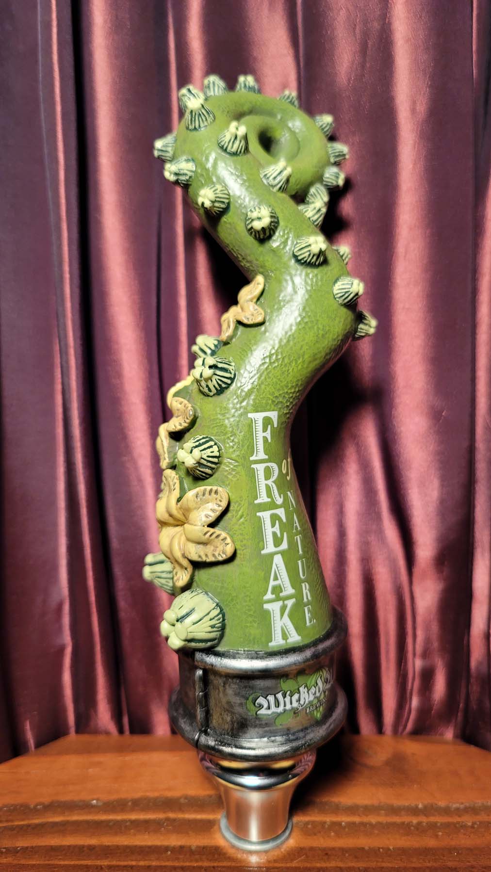 Tap Handle #776: Wicked Weed (AB InBev) - Freak of Nature Double IPA