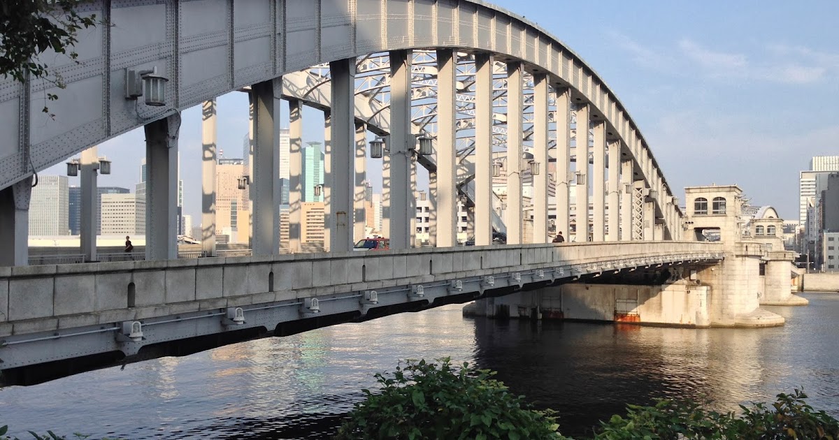 Bridge of the Week: Tokyo Prefecture, Japan's Bridges: Kachidoki Bridge ...