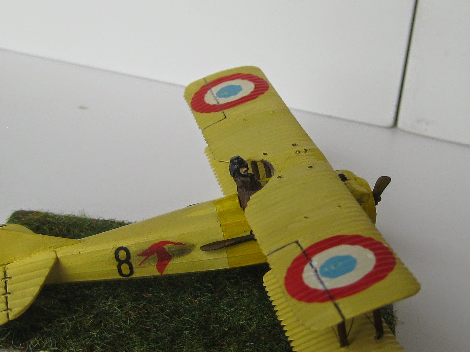 Endeavors in Plastic: Airfix SPAD VII - a kit from 1959.