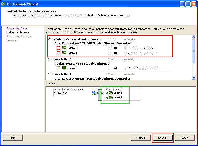 My Notes: NIC Teaming On VMware ESXi
