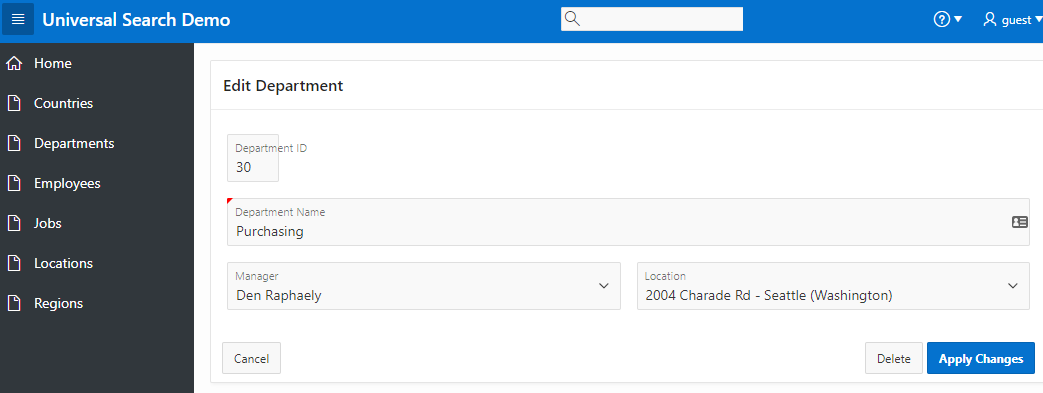 Oracle APEX at work: How to create a global search bar in Oracle ...