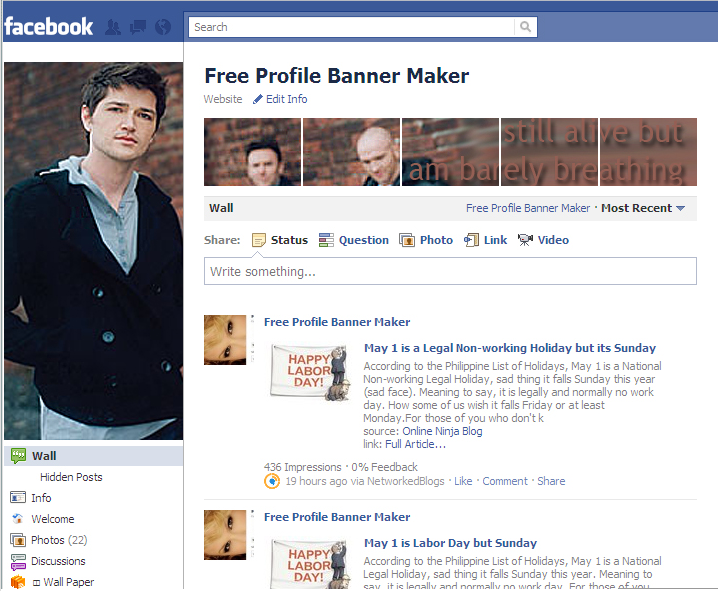 Free Facebook Profile Banner