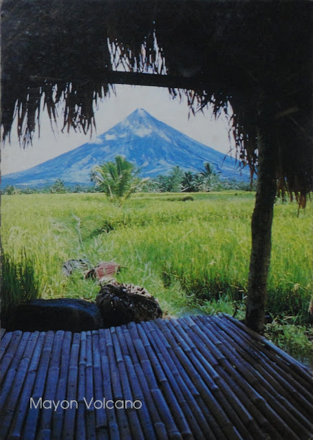 The World Thru Postcards: Mayon Volcano