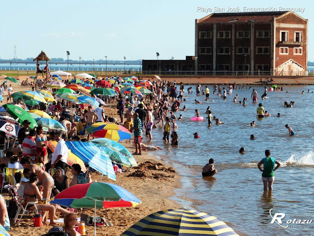 [ TURIPAR ] Conozca "PARAGUAY": Playa San José, Encarnación