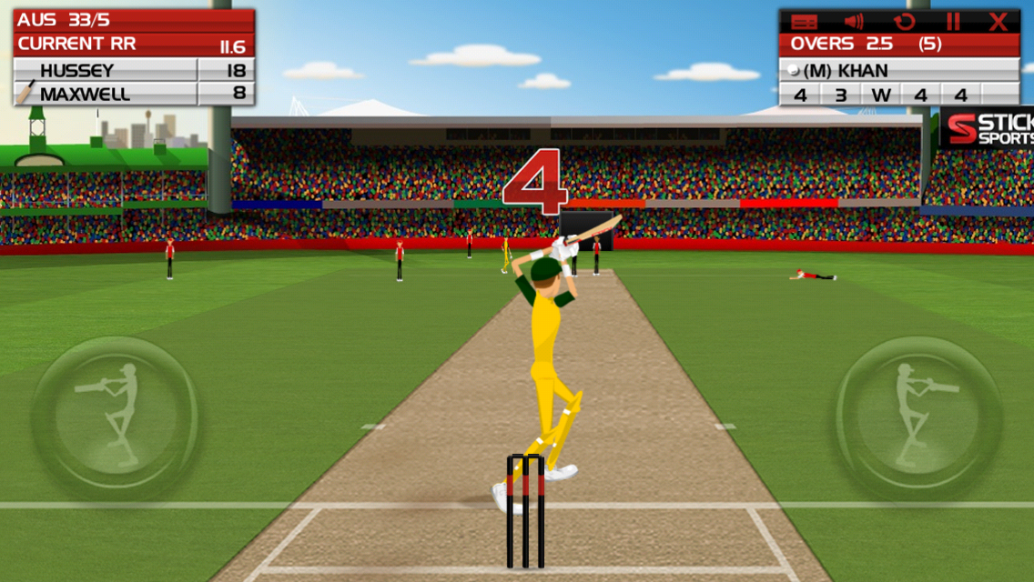 Australian Gaming Scene: Stick Cricket [Android, iOS, Flash]