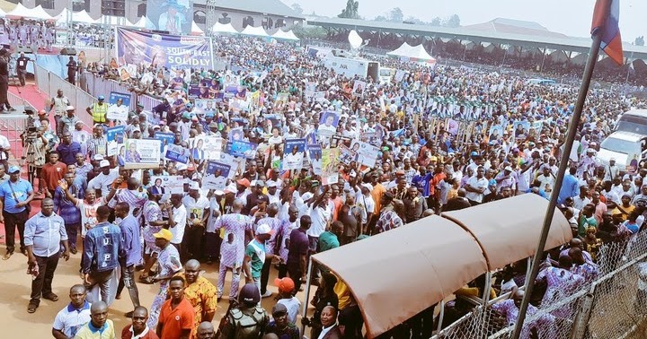 Photos from the APC Campaign flag-off in Abia state