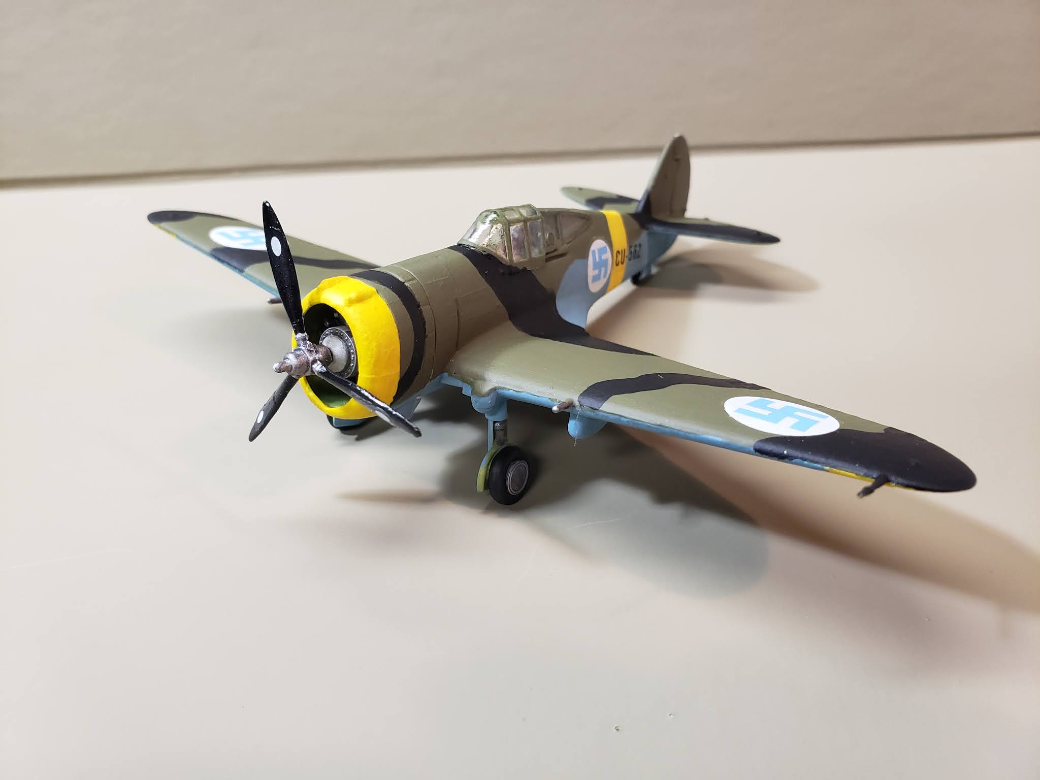 Anton's Wargame Blog: Revell 1/72 P-36 Build