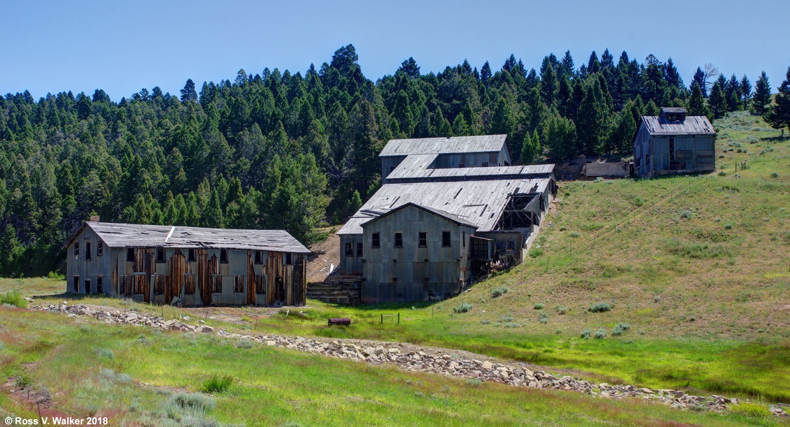 Ross Walker photography: Comet, Montana Ghost Town
