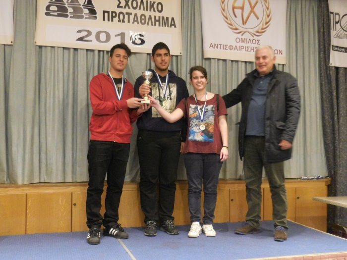 Σκακιστικο Τμημα Ο.Φ.Η.: Παγκρήτιο ατομικό σχολικό πρωτάθλημα 2016. Οι ...